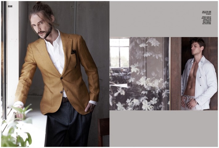 Andrej & Viktor Do Refined Leisure for FHM Singapore – The Fashionisto