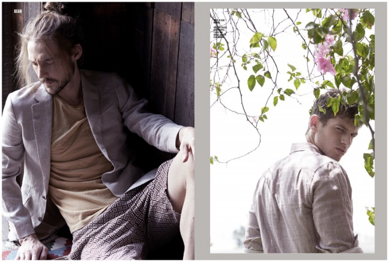 Andrej & Viktor Do Refined Leisure for FHM Singapore – The Fashionisto