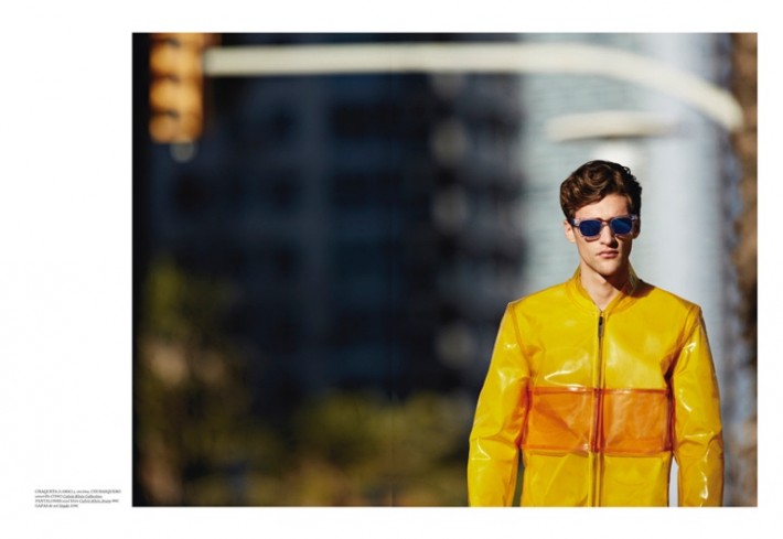 Fabrizio Silva Models Colorful Spring Styles for Men's Health Spain ...