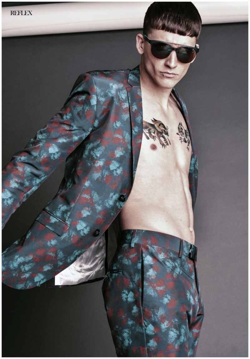 Leebo Freeman Covers April 2015 Reflex Homme – The Fashionisto