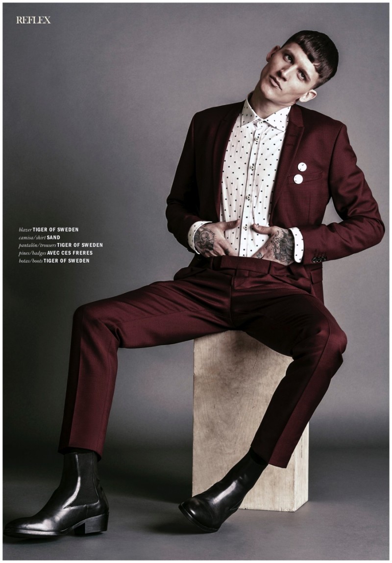 Leebo Freeman Covers April 2015 Reflex Homme – The Fashionisto
