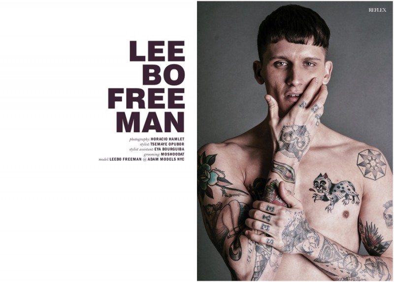 Leebo Freeman Covers April 2015 Reflex Homme – The Fashionisto