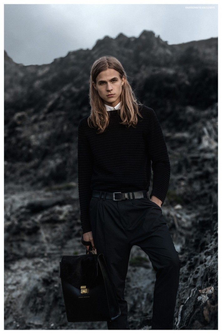 Exclusive: Malcolm Lindberg by the Sea – The Fashionisto