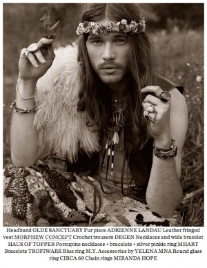 Zebedee Row Goes Bohemian for SPOOK Fashion Editorial – The Fashionisto