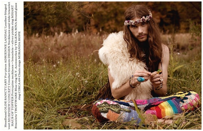 Zebedee Row Goes Bohemian for SPOOK Fashion Editorial – The Fashionisto