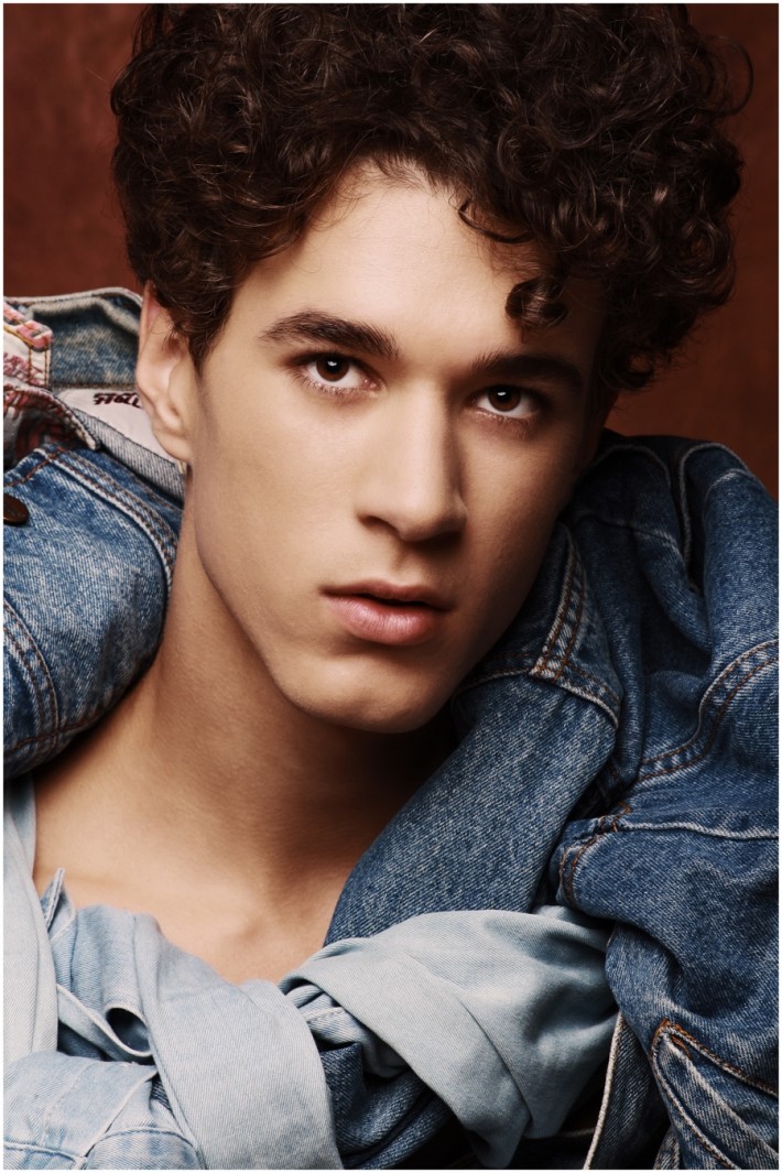 Norbert Models Denim for Wojciech Jachyra Shoot – The Fashionisto