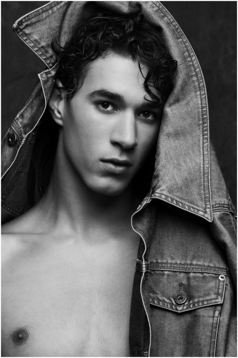 Norbert Models Denim for Wojciech Jachyra Shoot – The Fashionisto