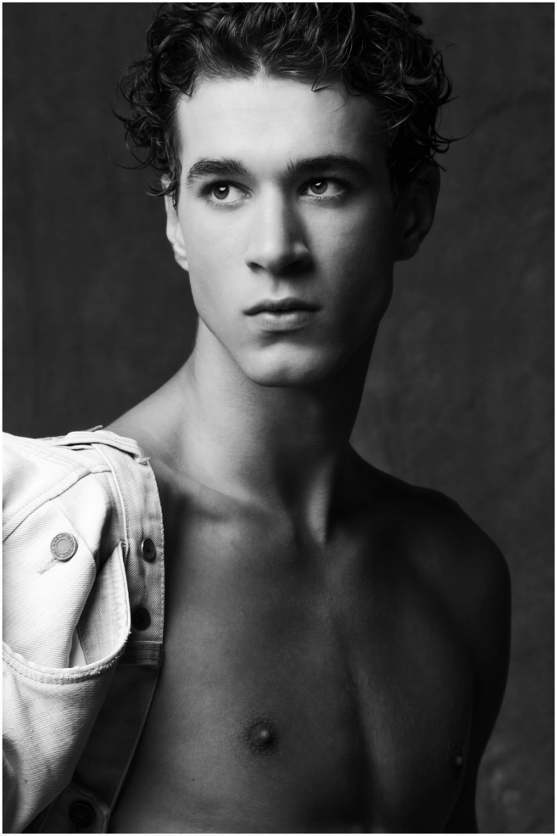 Norbert Models Denim for Wojciech Jachyra Shoot – The Fashionisto