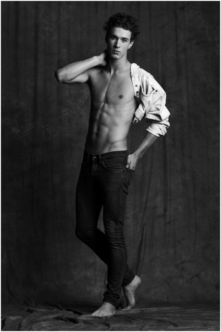 Norbert Models Denim for Wojciech Jachyra Shoot – The Fashionisto