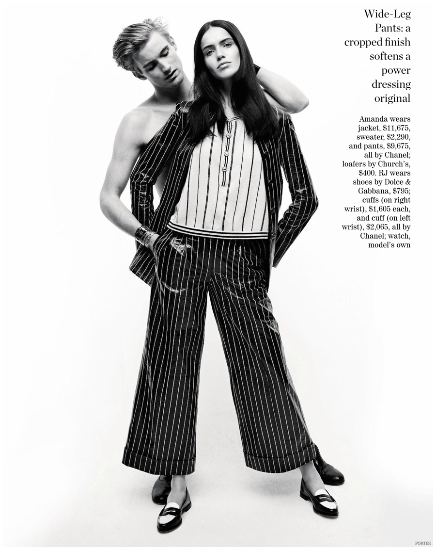 RJ King is So in Love for Porter Shoot – The Fashionisto