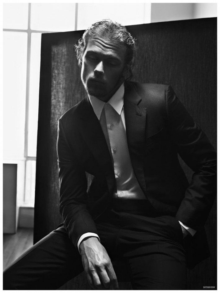 Sam Heughan Appears in Interview Photo Shoot, Talks ‘Game of Thrones ...