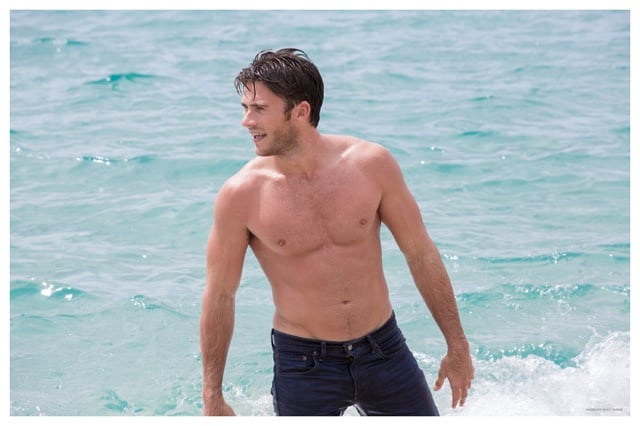 Scott Eastwood Davidoff Cool Water Campaign: Behind the Scenes Pictures