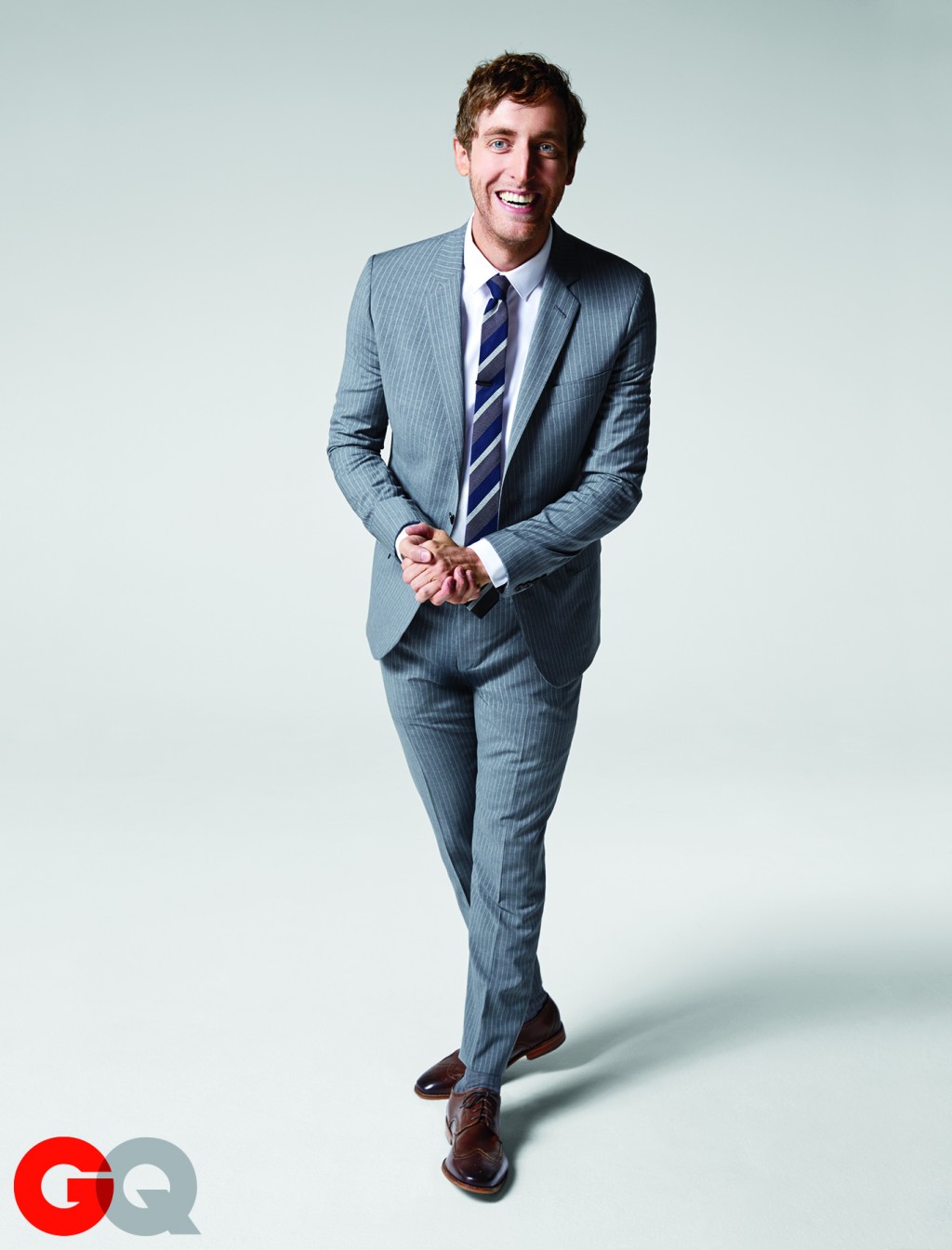 'Silicon Valley' Star Thomas Middleditch Suits Up for May 2015 GQ