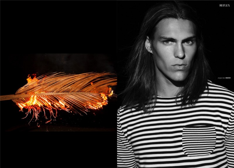 Travis Smith Covers April 2015 Reflex Homme – The Fashionisto