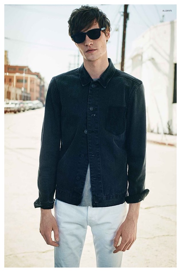 Matthew Hitt Rocks AllSaints Styles Fit for the Band – The Fashionisto