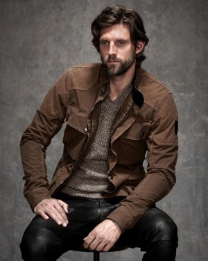 RJ Rogenski Models Belstaff Leather Fashions - The Fashionisto