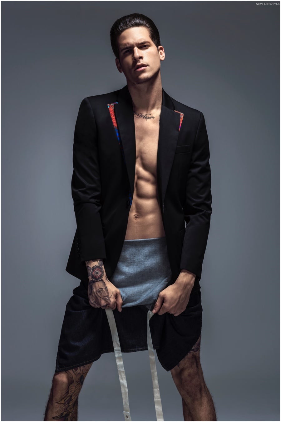 Diego Fragoso Shows Off Tattoos in New Lifestyle Summer 2015 Cover ...