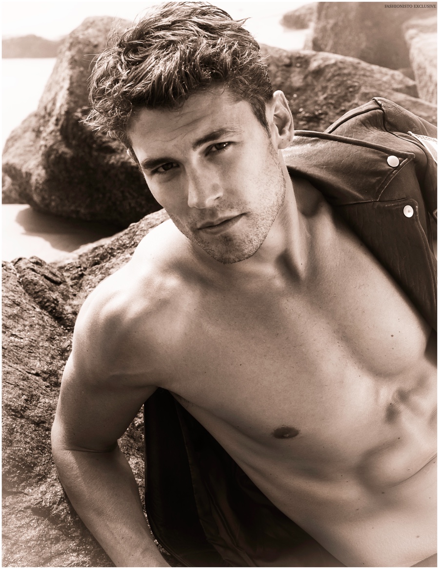 Exclusive: Matt Poeschl Hits the Beach in ‘Castaway’ – The Fashionisto