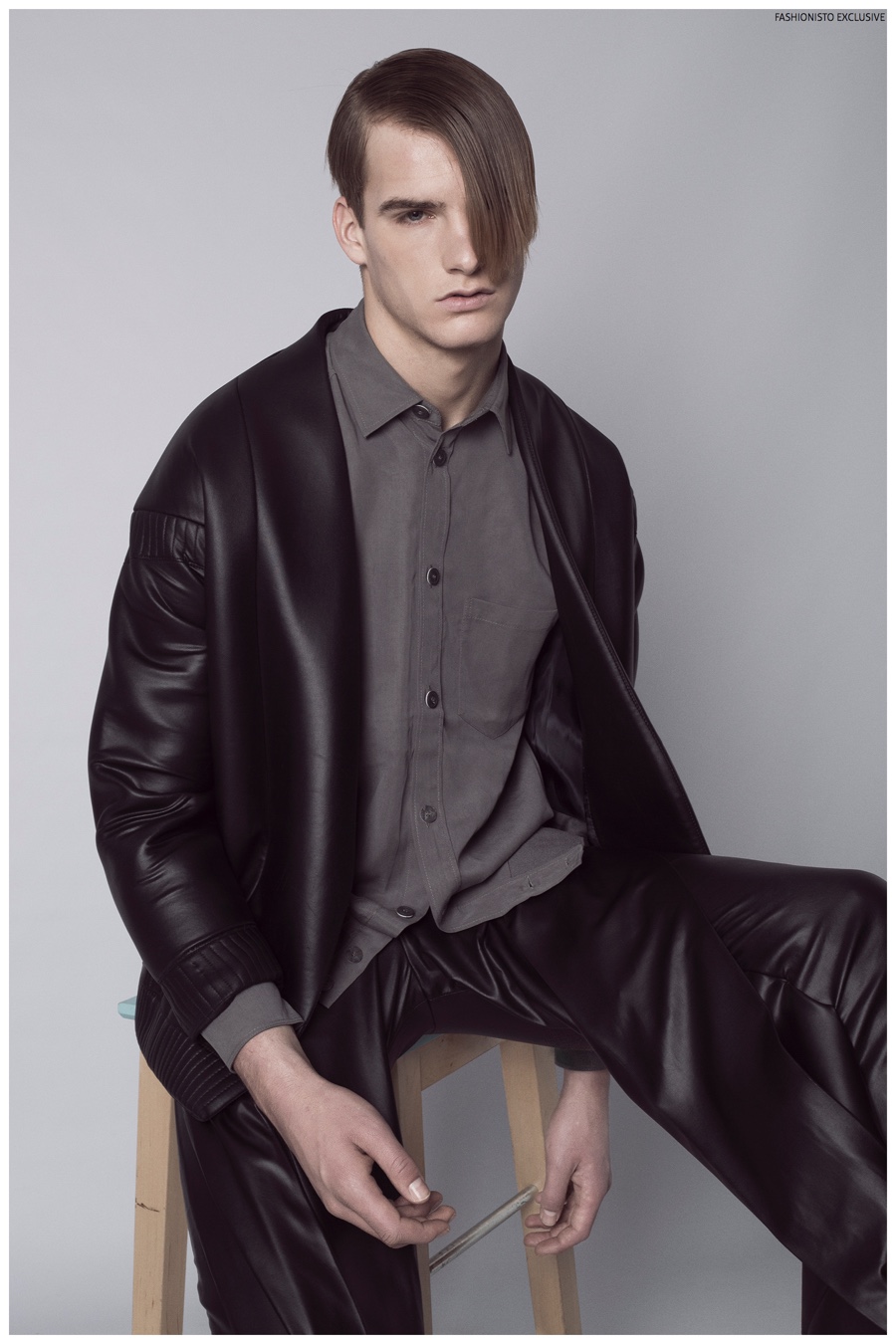 Exclusive: Rex van Poppel Models Smart Trendy Styles for Adrian Zalez ...