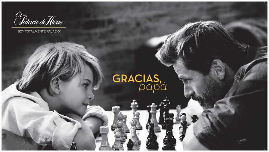 Mark Vanderloo Poses with Son for El Palacio de Hierro Father's Day ...