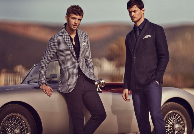Benjamin Eidem + Garrett Neff Head to the Beach with Massimo Dutti ...