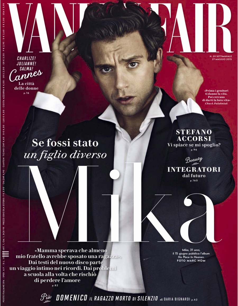Mika Covers May 2015 Vanity Fair Italia – The Fashionisto