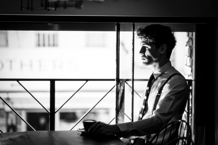 Sotiris Mimics Street Style in Sharp Zara Fashions – The Fashionisto