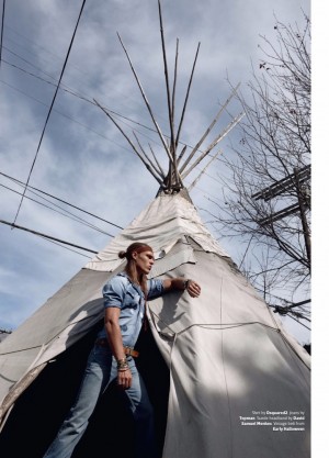 Travis Smith Channels Joe Dallessandro for OUT Fashion Shoot – The ...