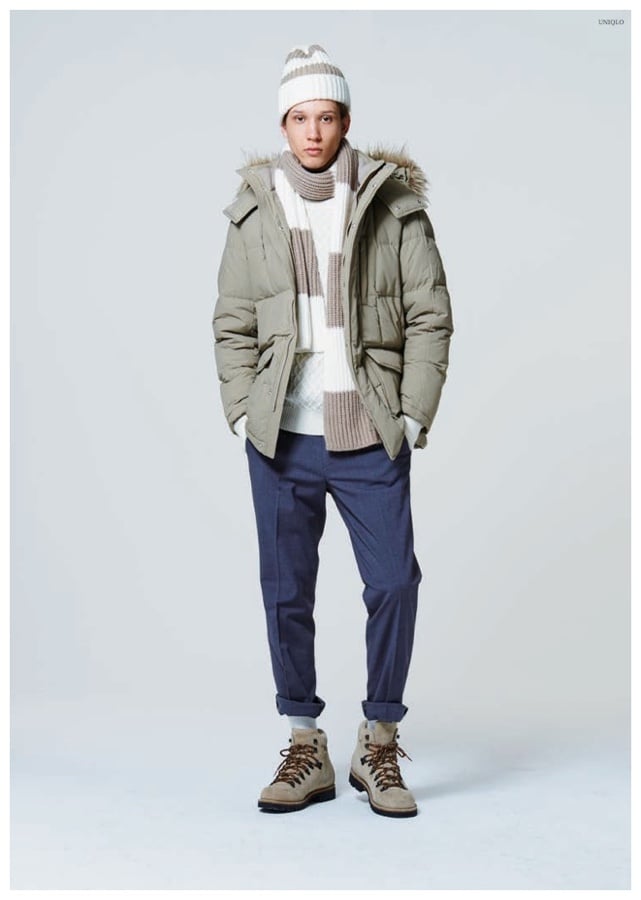 UNIQLO Layers Plaid + Staples for Playful LifeWear Fall/Winter 2015 Men ...