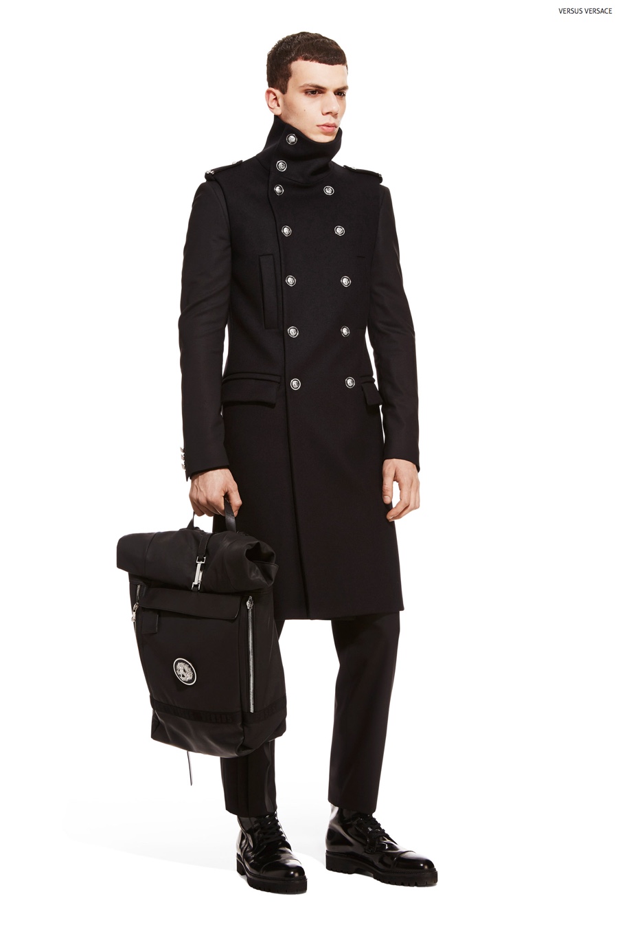 Versus Versace Fall/Winter 2015 Collection: Punk Military Chic – The ...