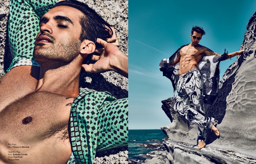 Paradise Coast: William Albuquerque Models Exotic Summer Styles – The ...