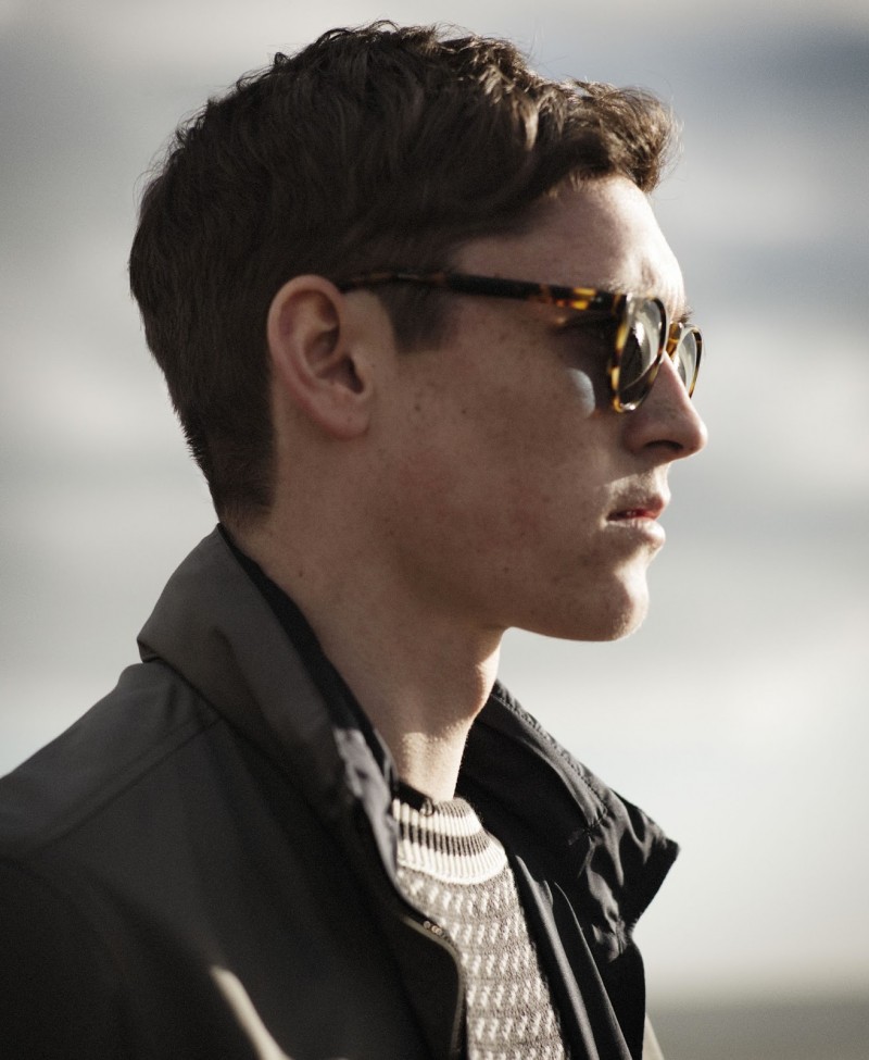 Anders Hayward Models Chic Tailored Styles for Article Editorial – The ...