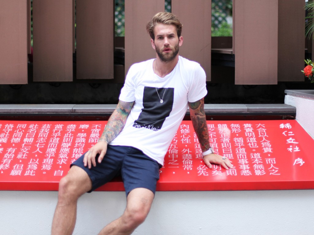 Model André Hamann Links Up with Calvin Klein – The Fashionisto