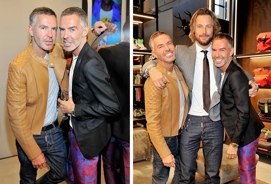 Gabriel Aubry, Jesse Metcalfe Clad in Dsquared2 for Private Cocktail ...