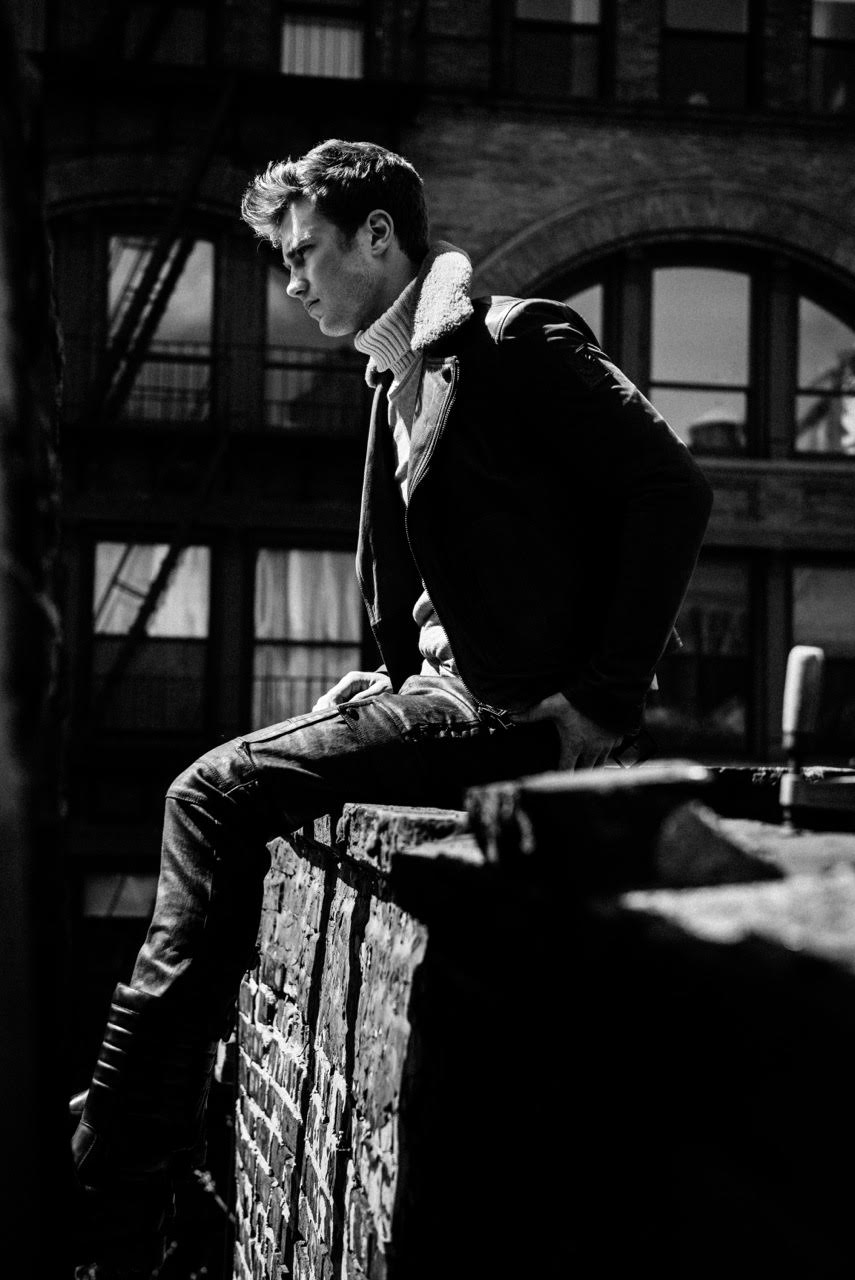 Exclusive: Bobby Rake Models Belstaff Fall 2015 Looks for Sarah ...