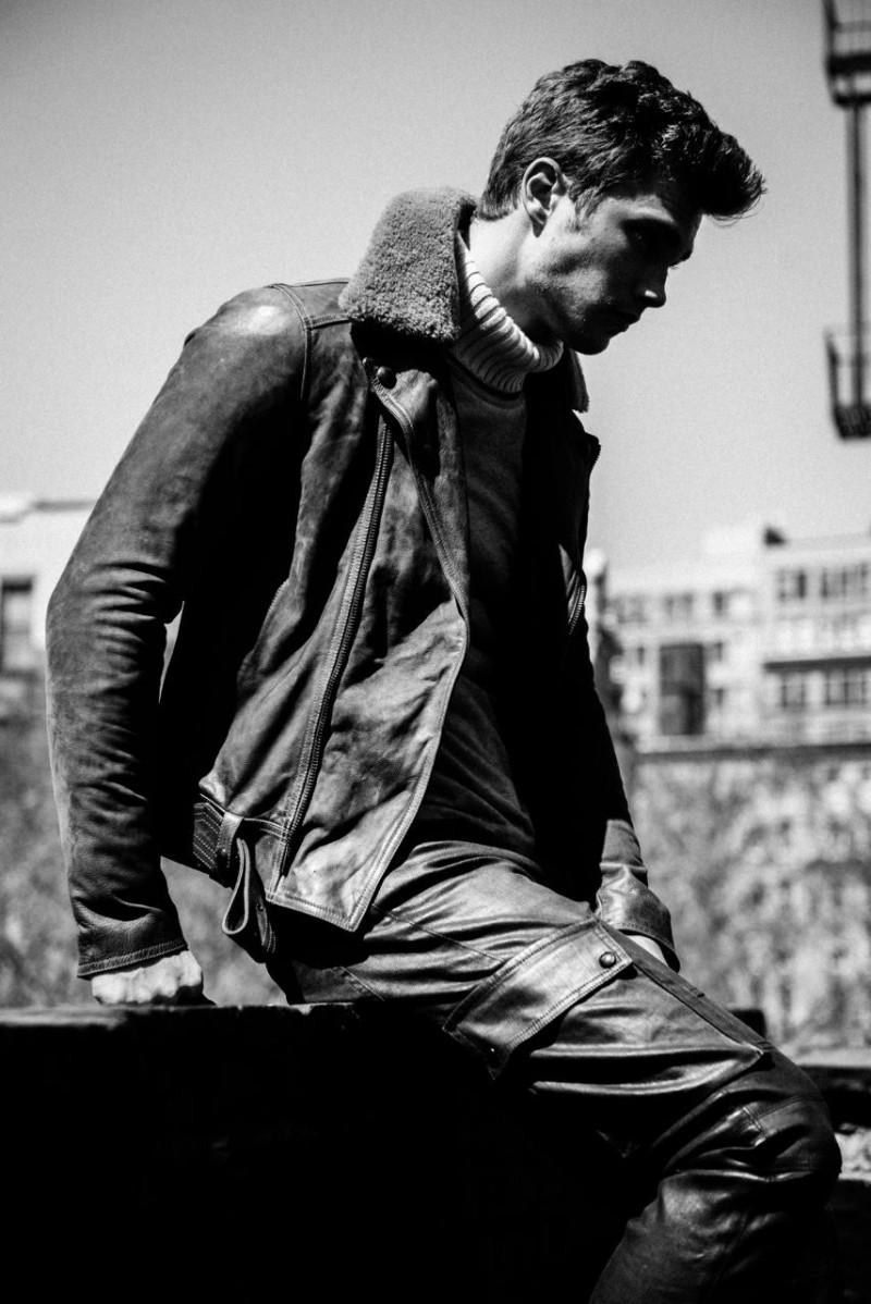 Exclusive: Bobby Rake Models Belstaff Fall 2015 Looks for Sarah ...