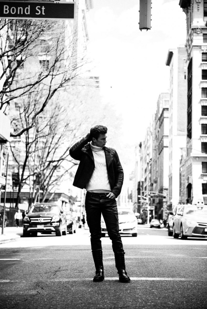 Exclusive: Bobby Rake Models Belstaff Fall 2015 Looks for Sarah ...