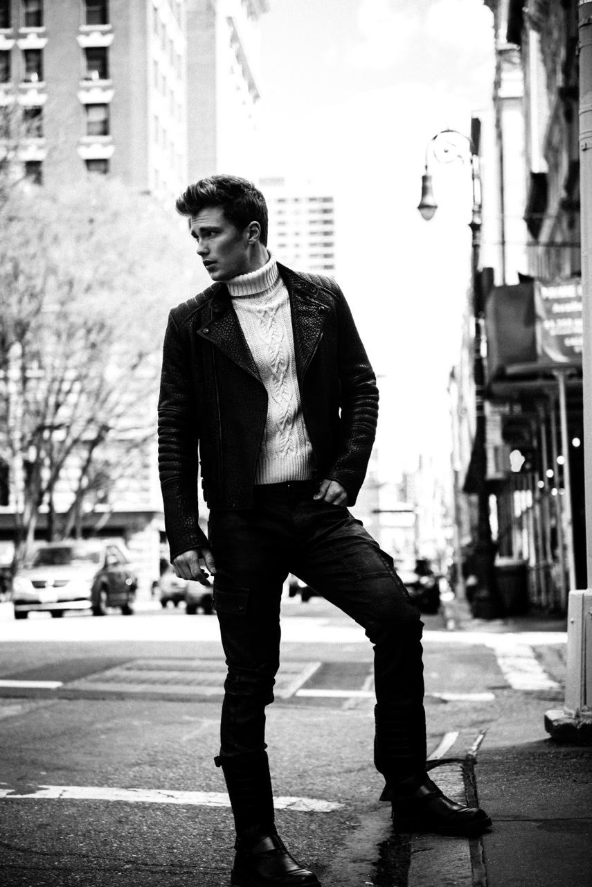 Exclusive: Bobby Rake Models Belstaff Fall 2015 Looks for Sarah ...