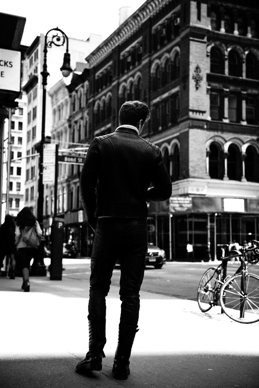 Exclusive: Bobby Rake Models Belstaff Fall 2015 Looks for Sarah ...