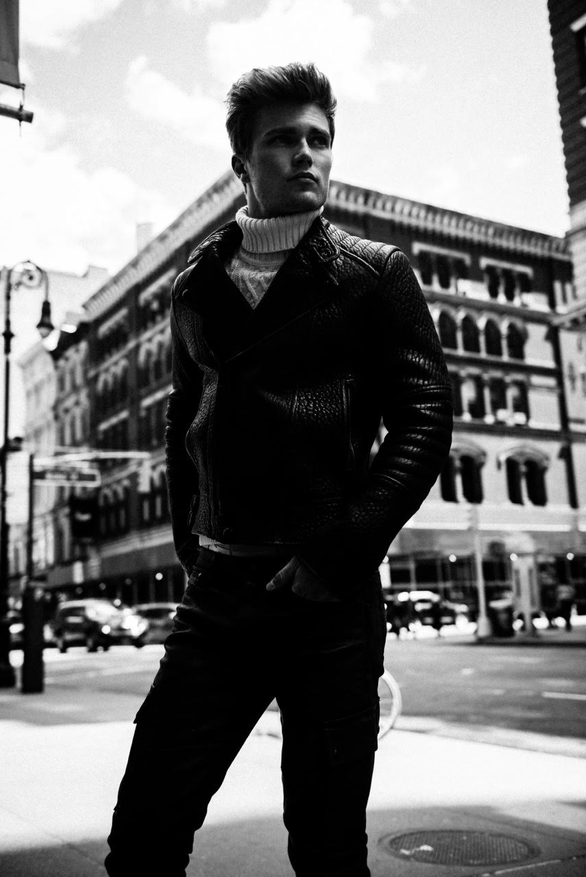 Exclusive: Bobby Rake Models Belstaff Fall 2015 Looks for Sarah ...