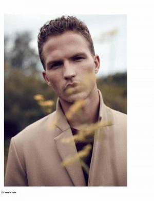 Nathaniel Visser Embraces ‘Chill Factor’ in Autumn Coats – The Fashionisto