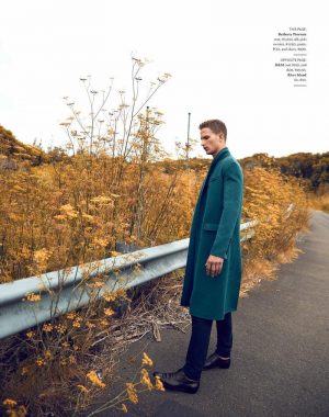 Nathaniel Visser Embraces ‘Chill Factor’ in Autumn Coats - The Fashionisto