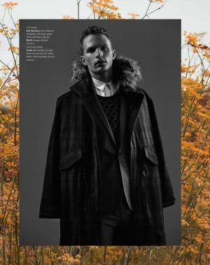 Nathaniel Visser Embraces ‘Chill Factor’ in Autumn Coats - The Fashionisto