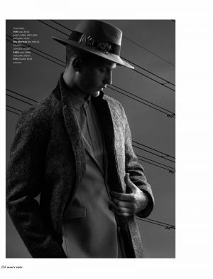 Nathaniel Visser Embraces ‘Chill Factor’ in Autumn Coats – The Fashionisto