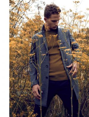 Nathaniel Visser Embraces ‘Chill Factor’ in Autumn Coats – The Fashionisto