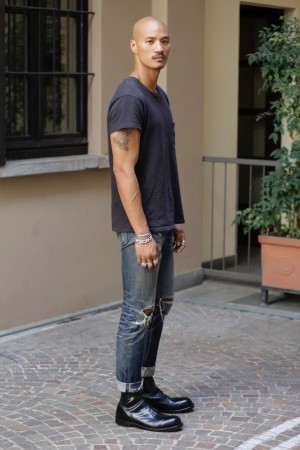 Paolo Roldan Poses for Digital Update – The Fashionisto