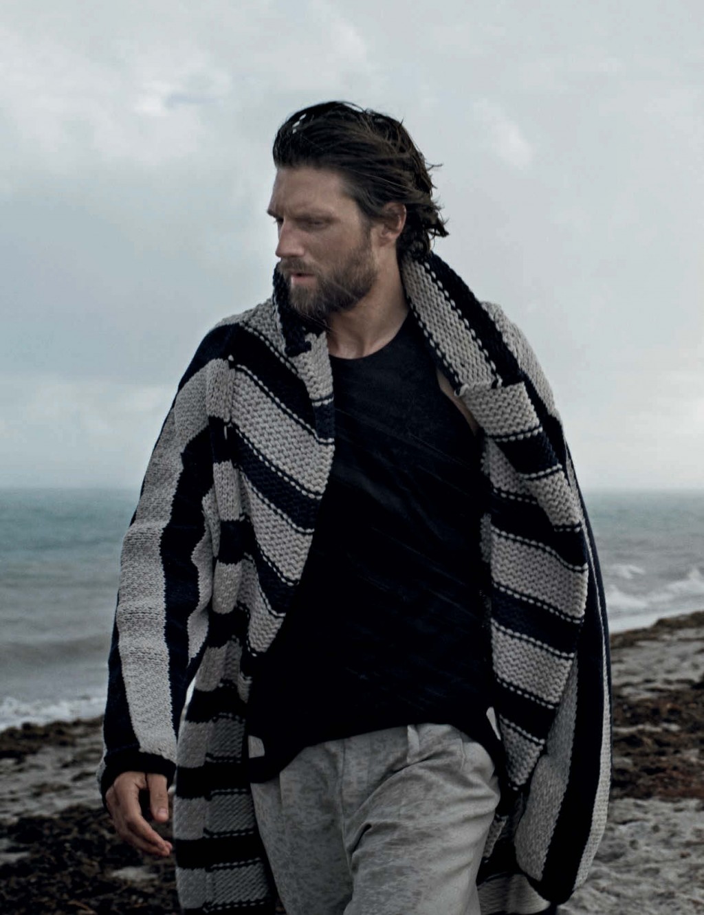 RJ Rogenski Plays the Survivor for GQ Germany – The Fashionisto