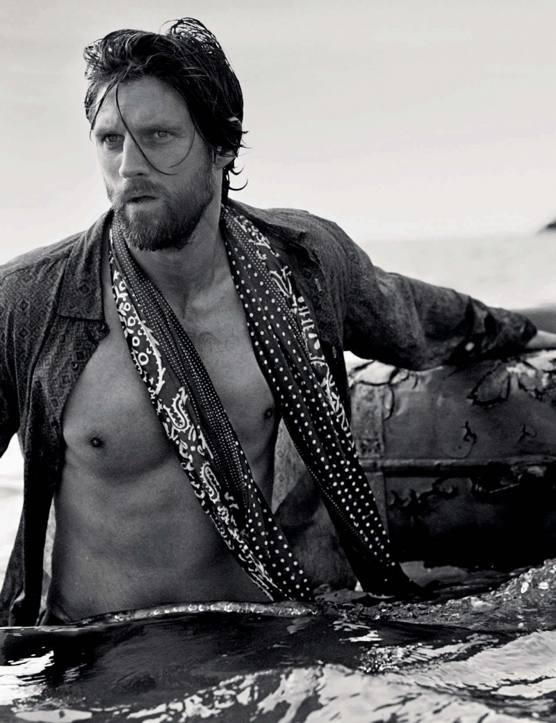 RJ Rogenski Plays the Survivor for GQ Germany – The Fashionisto