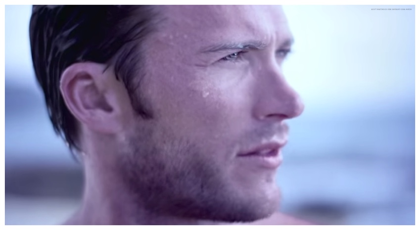 Scott Eastwood Dives Into Ocean for Davidoff Cool Water Fragrance ...