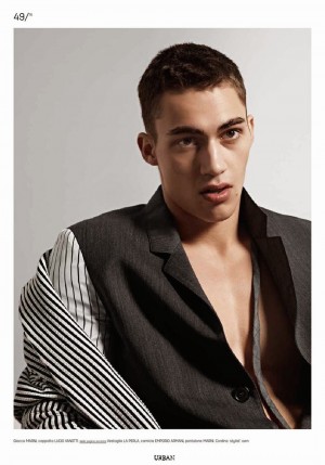 Alessio Pozzi Models Relaxed Menswear Styles for Urban Cover Shoot ...